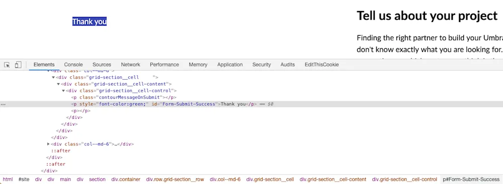 Tracking Umbraco Forms with Google Tag Manager