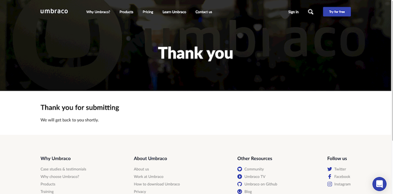 Tracking Umbraco Forms with Google Tag Manager