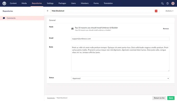 Introducing Umbraco UI Builder