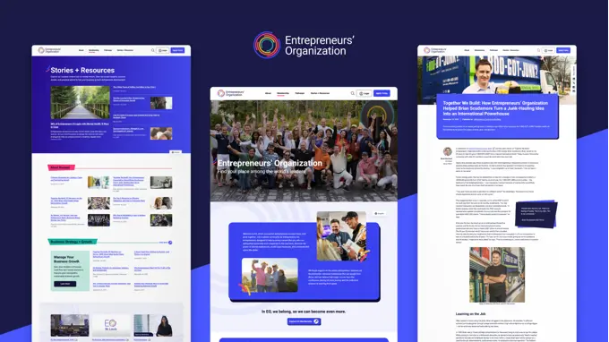 Entrepreneurs’ Organization: Scalable Website on Umbraco Cloud