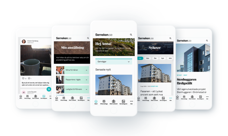 Serneke – Headless Umbraco Intranet