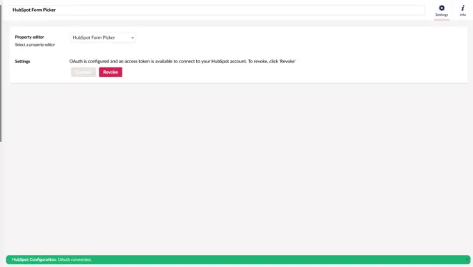 Integrating Umbraco CMS with HubSpot Forms