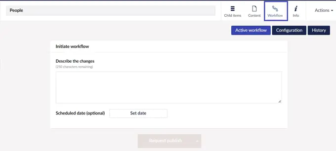 Umbraco Workflow for Umbraco CMS