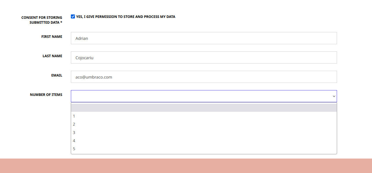 Integrating Umbraco Forms with emerchantpay
