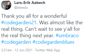 Codegarden 2021: The Aftermath