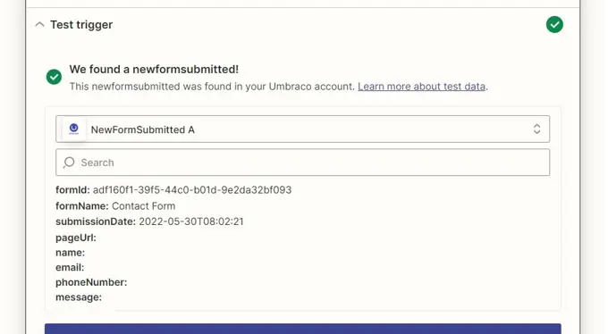 Integrating Umbraco with Zapier