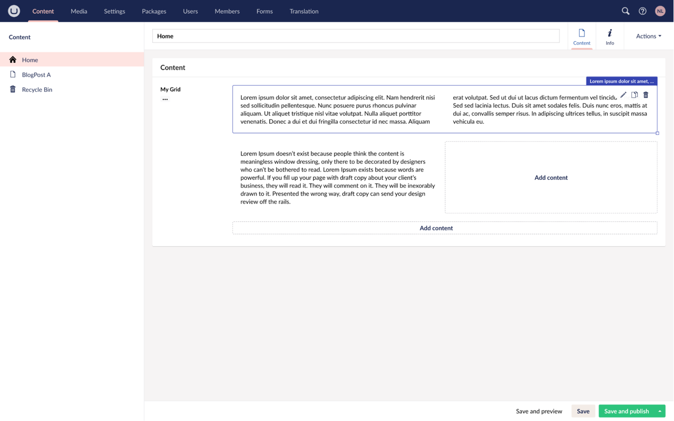 Umbraco Deep Dive Block Grid Editor Part 3 1167