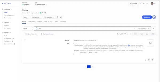 Integrating Umbraco Cms With Algolia 3073