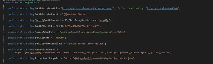 Integrating Umbraco CMS with Shopify